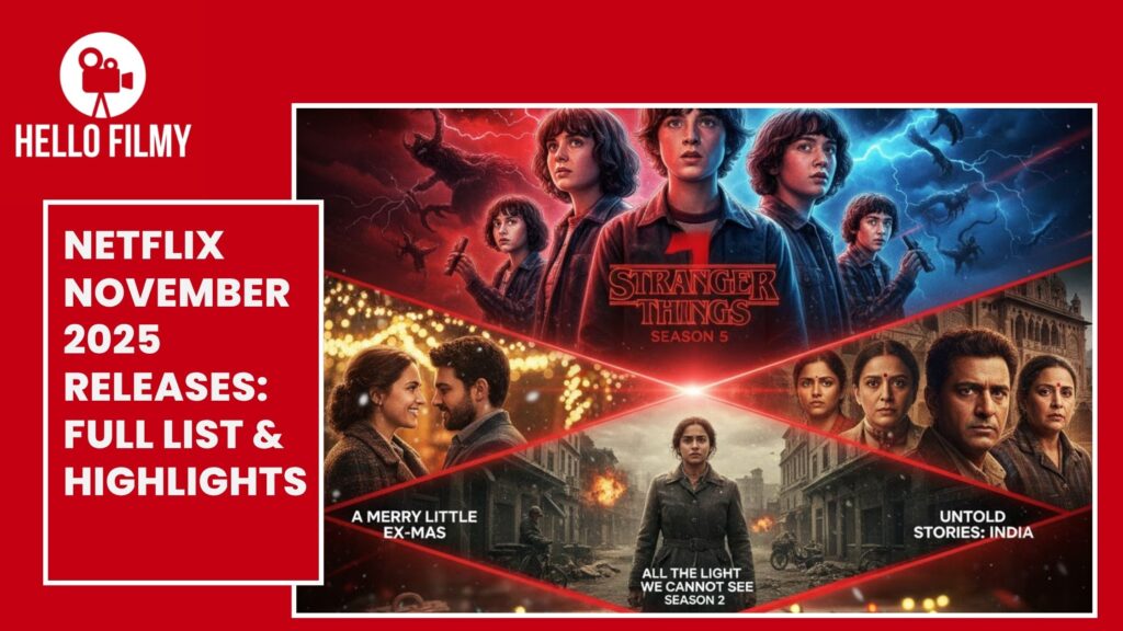 Netflix November 2025 Releases: Full List & Highlights